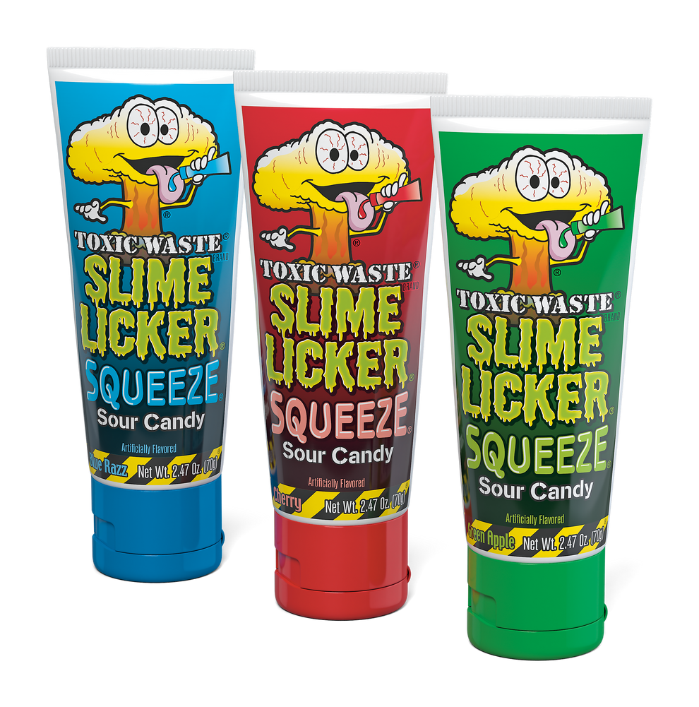 Slime Licker Squeeze I Paint Your Tongue I Taste the Sour I Toxic Waste ...