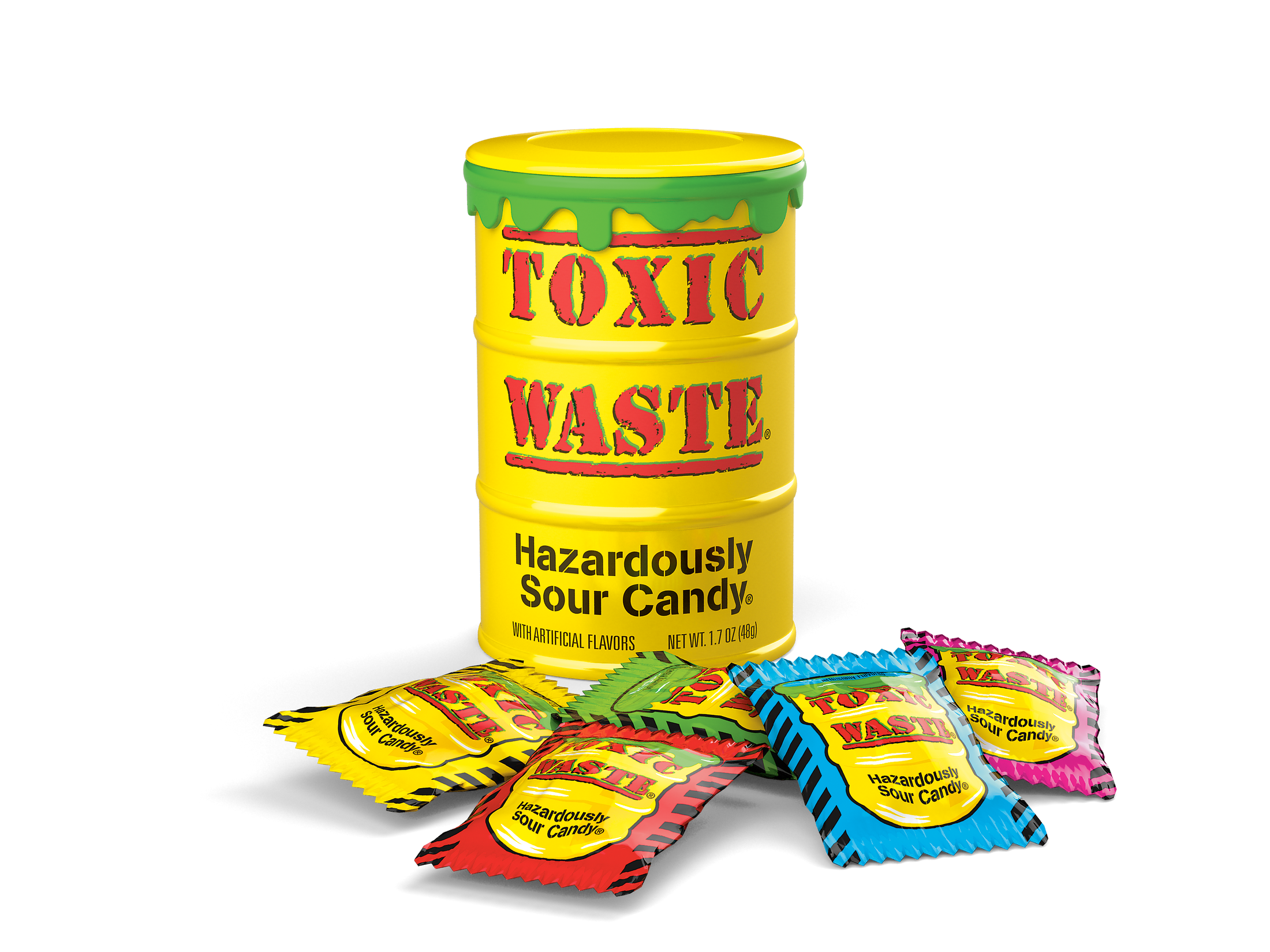 Can you handle the sour? I Toxic Waste Sour Candy I Toxic Waste Yellow ...