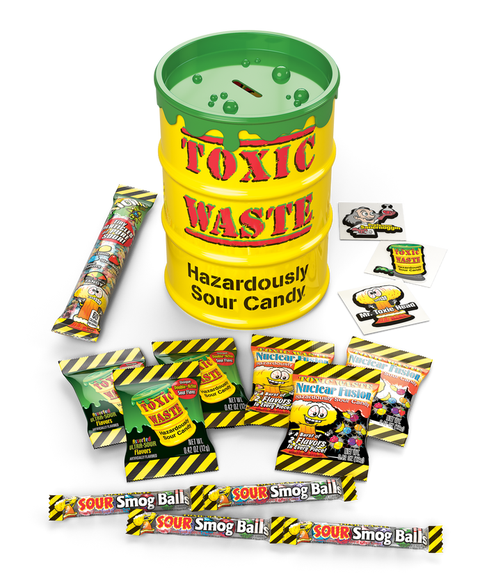 Toxic Waste Sour Candy I Christmas Stocking with Shocking Sour +N31+N32 ...